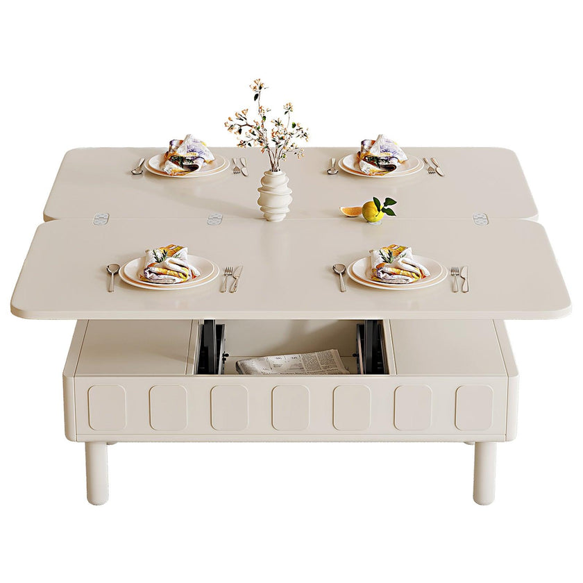 Multifunctional Lift Top Coffee Table - 3-in-1 Center Table for Living ...